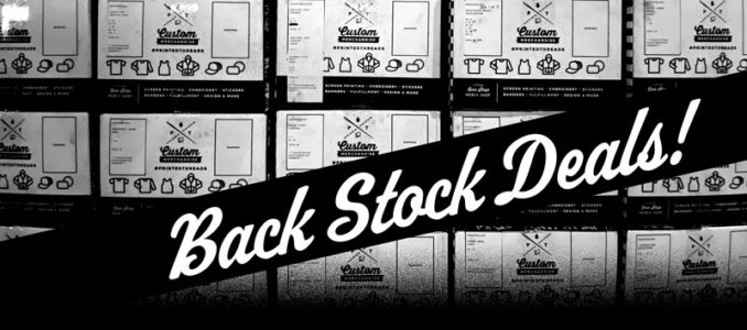 BACKSTOCK DEALS! - Printed Threads
